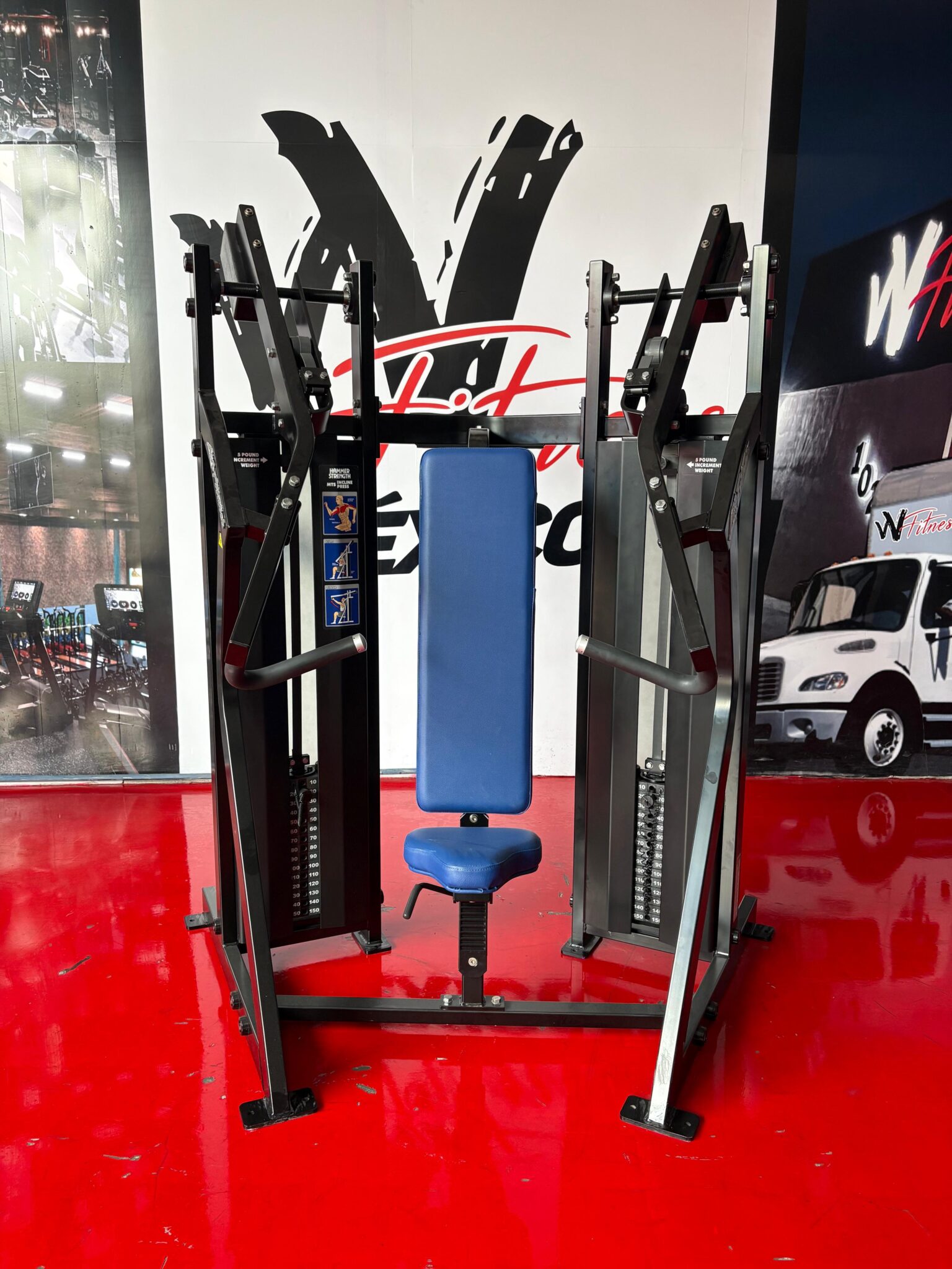 Hammer Strength MTS ISO Incline Press Black – WFitnessMexico